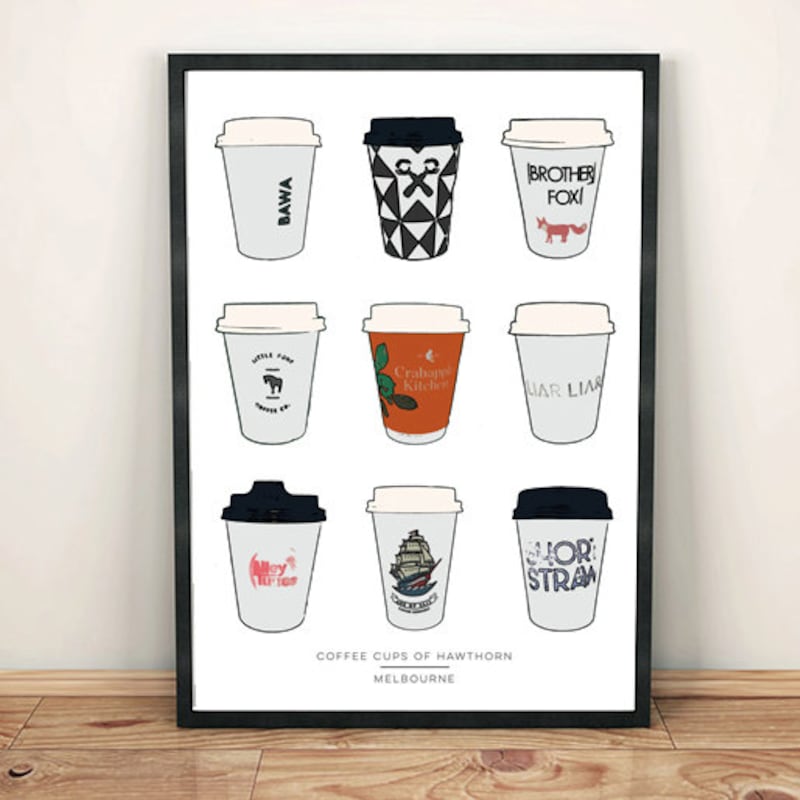 Coffees of Melbourne - Etsy