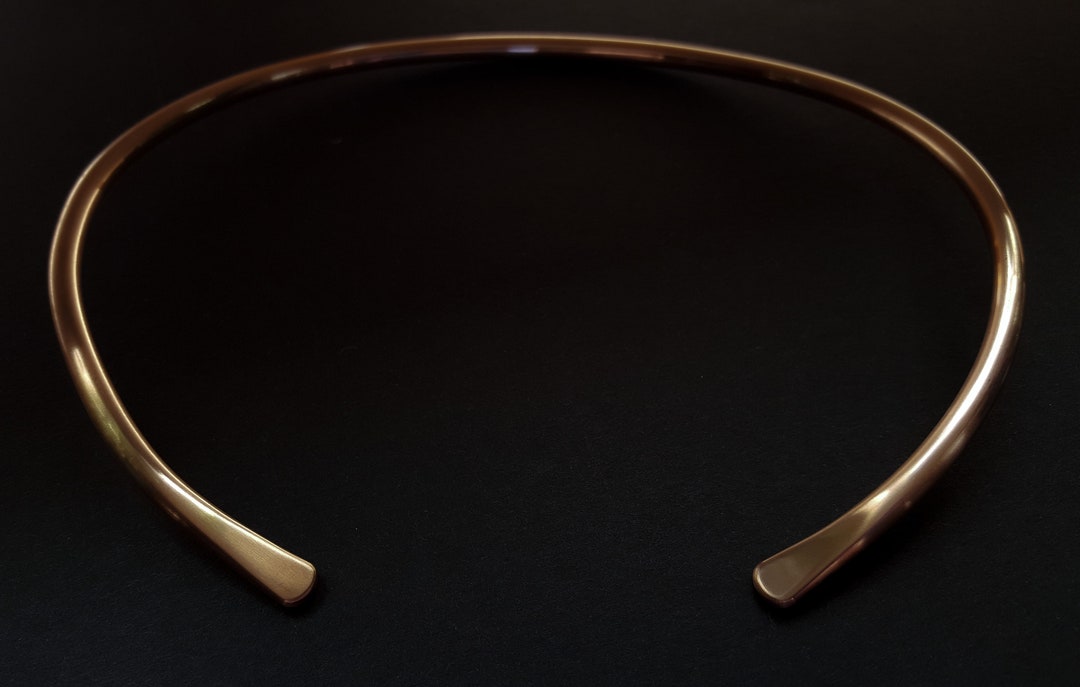 Men's Copper Torc Necklace Men's Copper Torque - Etsy