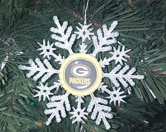 Green bay packers ornament | Etsy