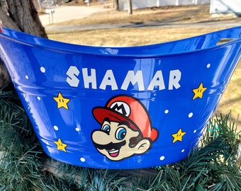 Mario Easter Basket | Etsy