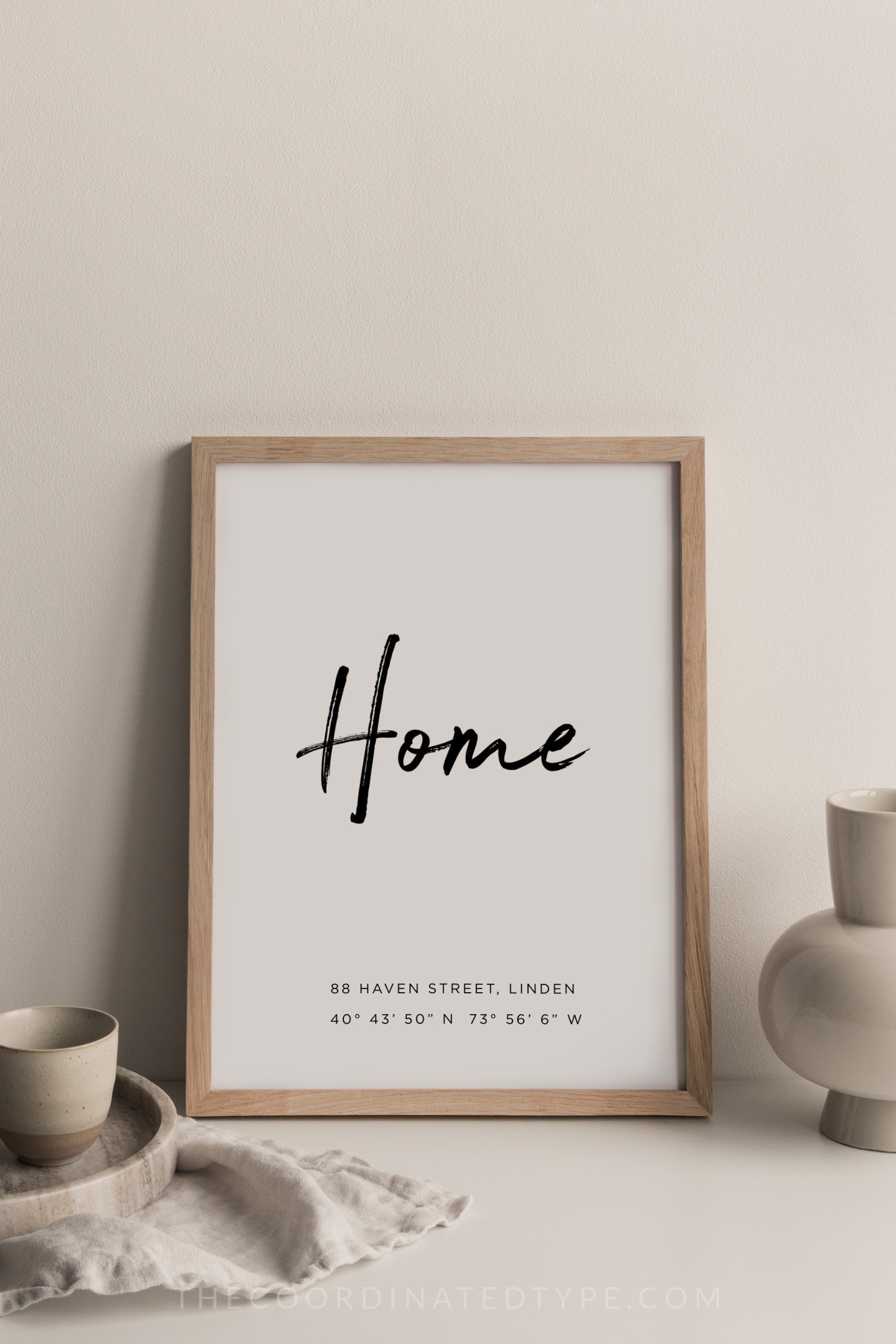 Personalized Home Decor, Home Print Template, Home Prints, Home Wall ...