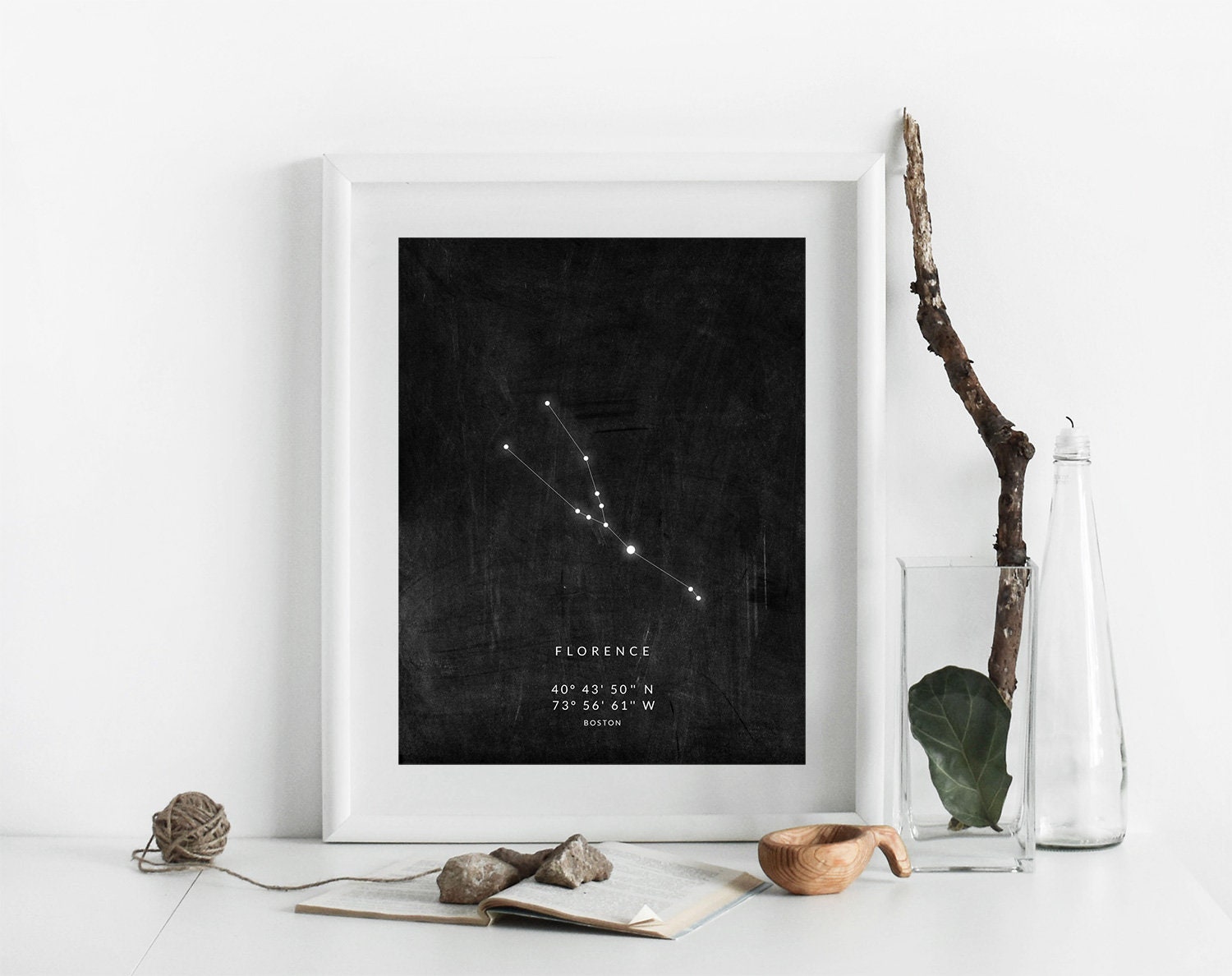 Taurus Print, Personalized Birthday Gift, Taurus Gift Ideas, Birth ...