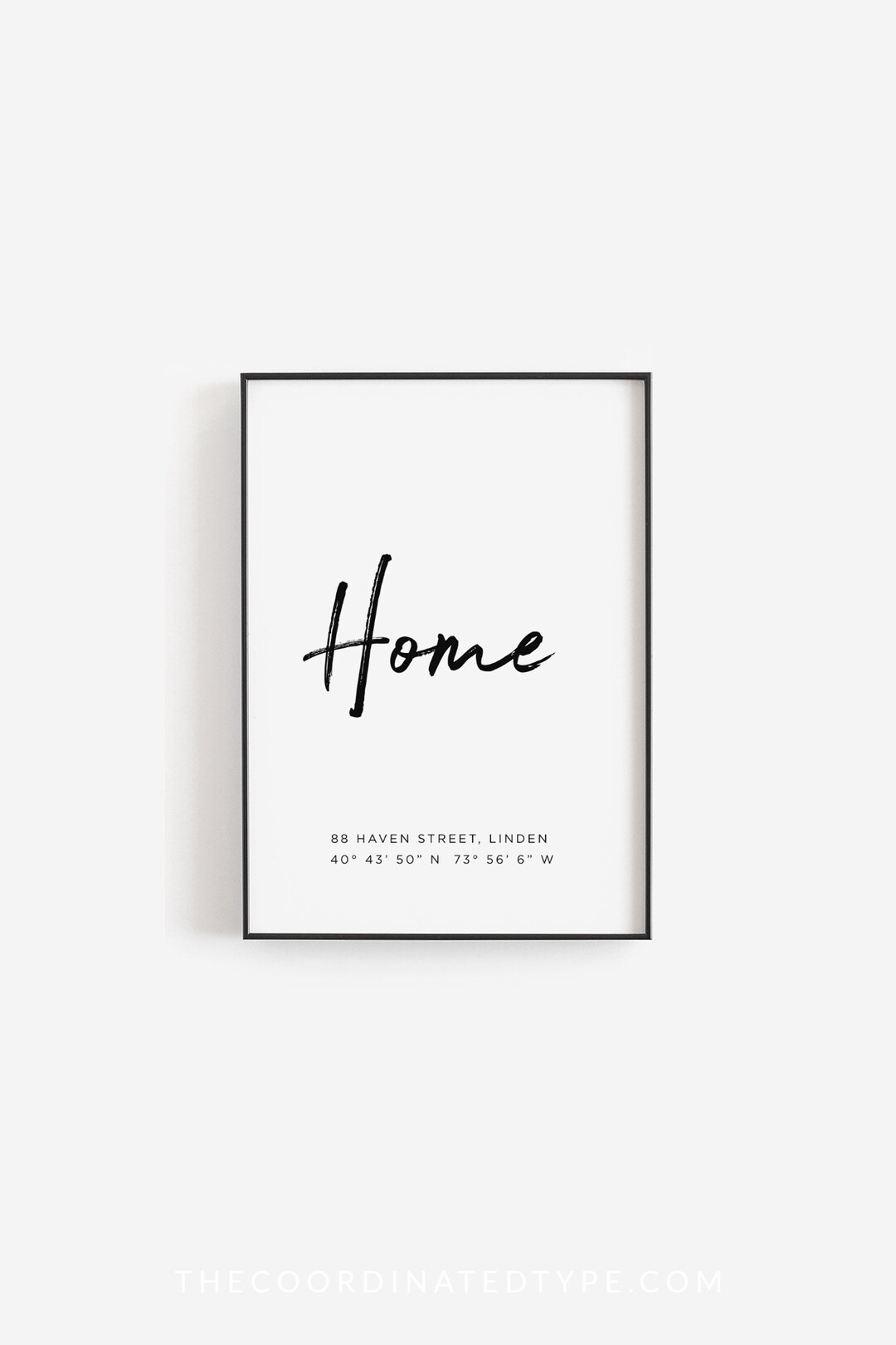 Personalized Home Decor, Home Print Template, Home Prints, Home Wall ...