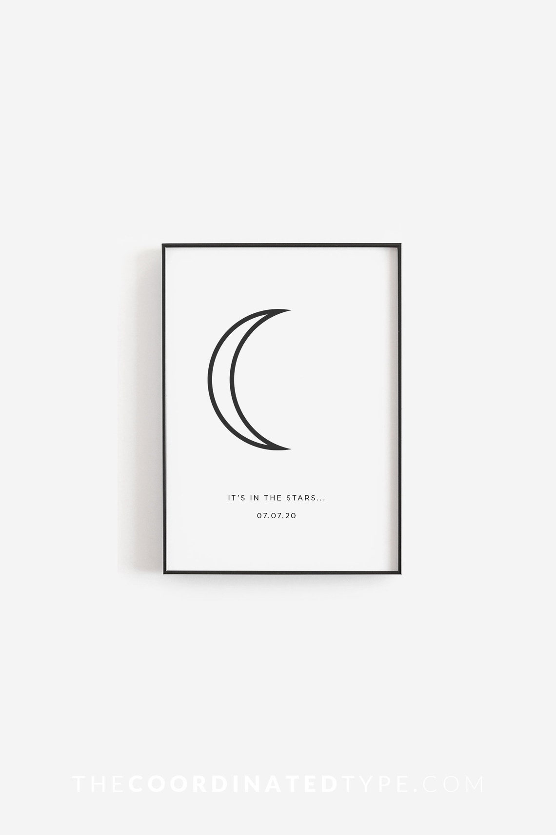 Waning Moon Poster DIY Inspiration Quote TEMPLATE Quotes - Etsy Australia