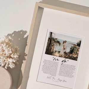 We Do Print, Wedding Vows Print, Wedding Vows Wall Art, Personalized ...