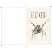 Printable Instant Download, Jumping Spider Card, Hugs - Etsy