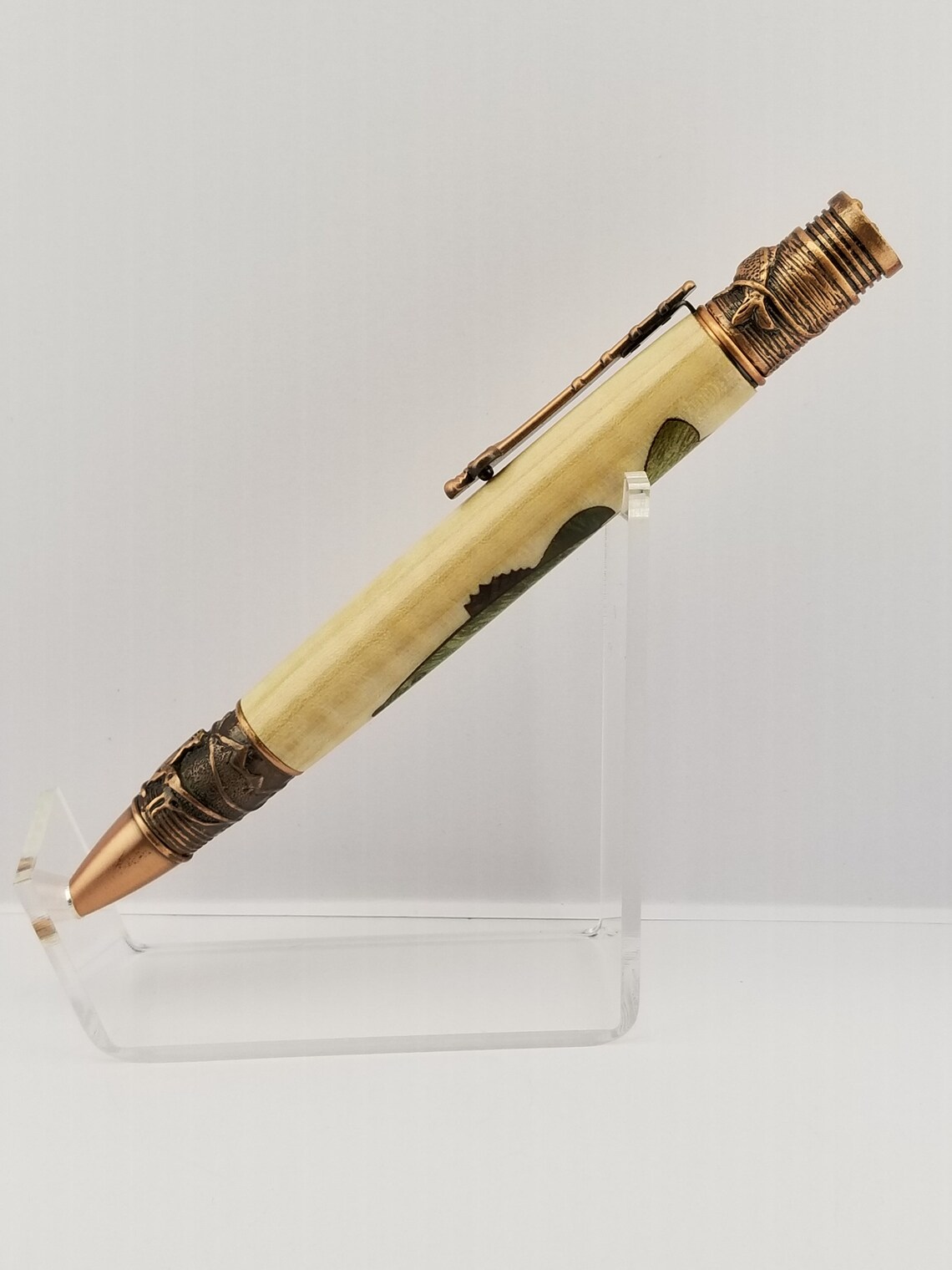 Woodturned Largemouth Bass Refillable Pen - Etsy