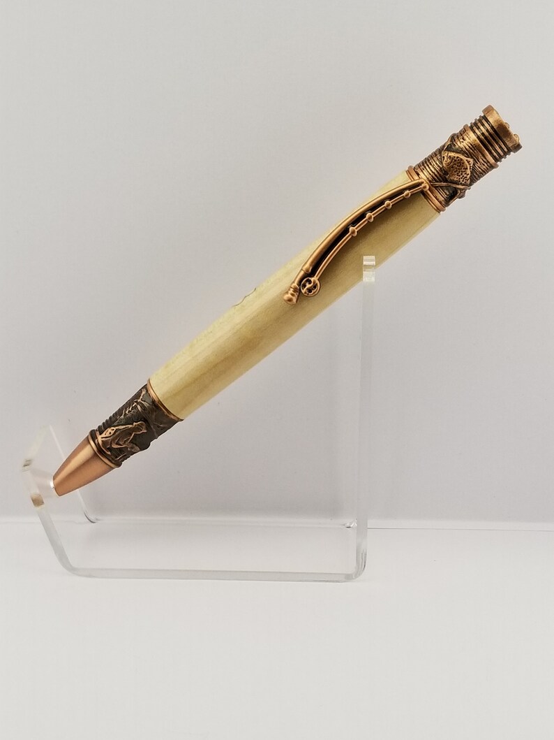 Woodturned Largemouth Bass Refillable Pen - Etsy