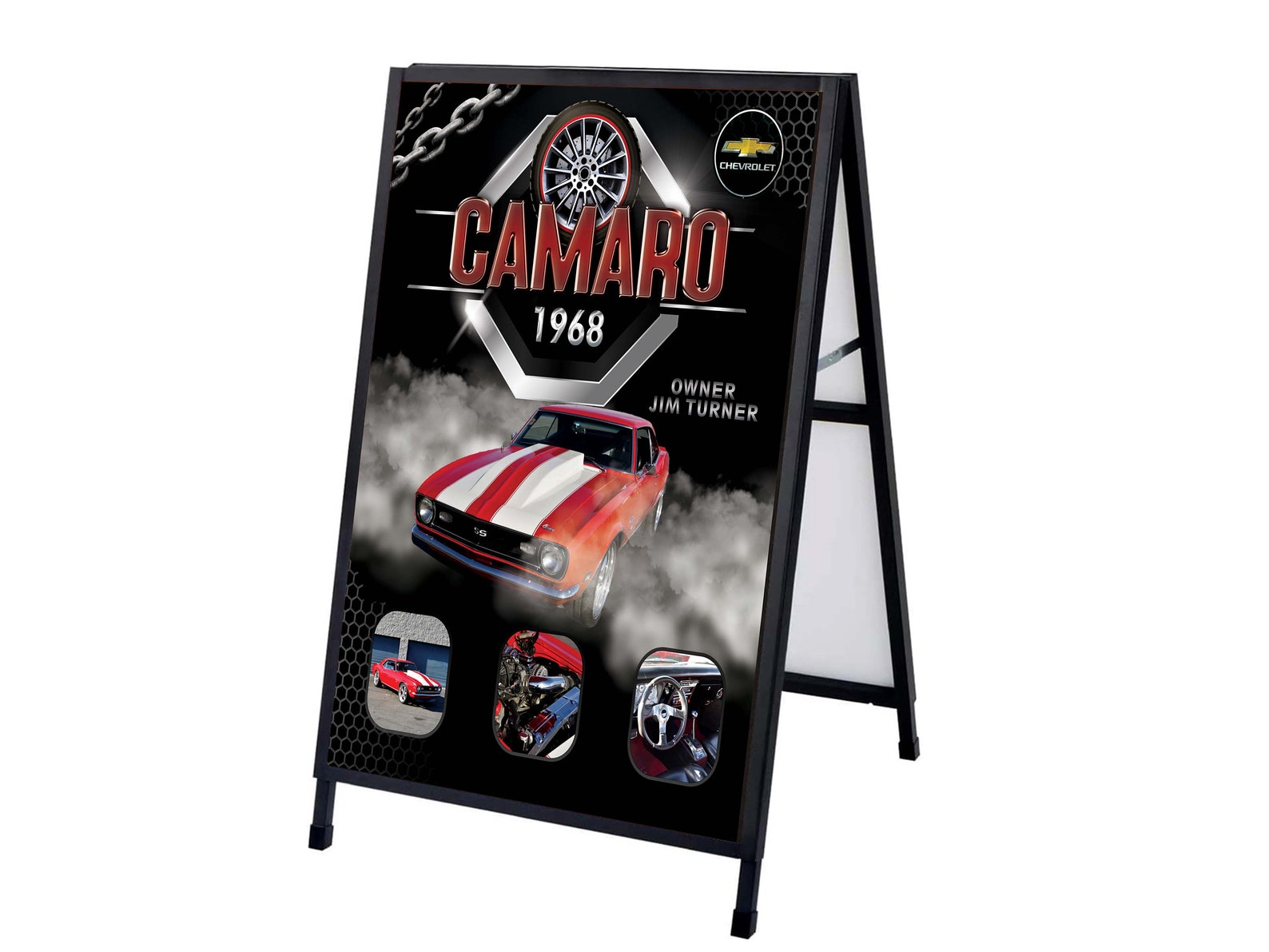 Custom Car Show Display Sign Board Personalized Plaque for Car ...