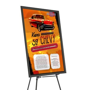 Custom Car Show Display Sign Board - Personalized Plaque for Car ...