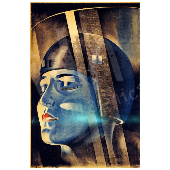 Metropolis 1920s Vintage Poster Art Print Home Decoration | Etsy