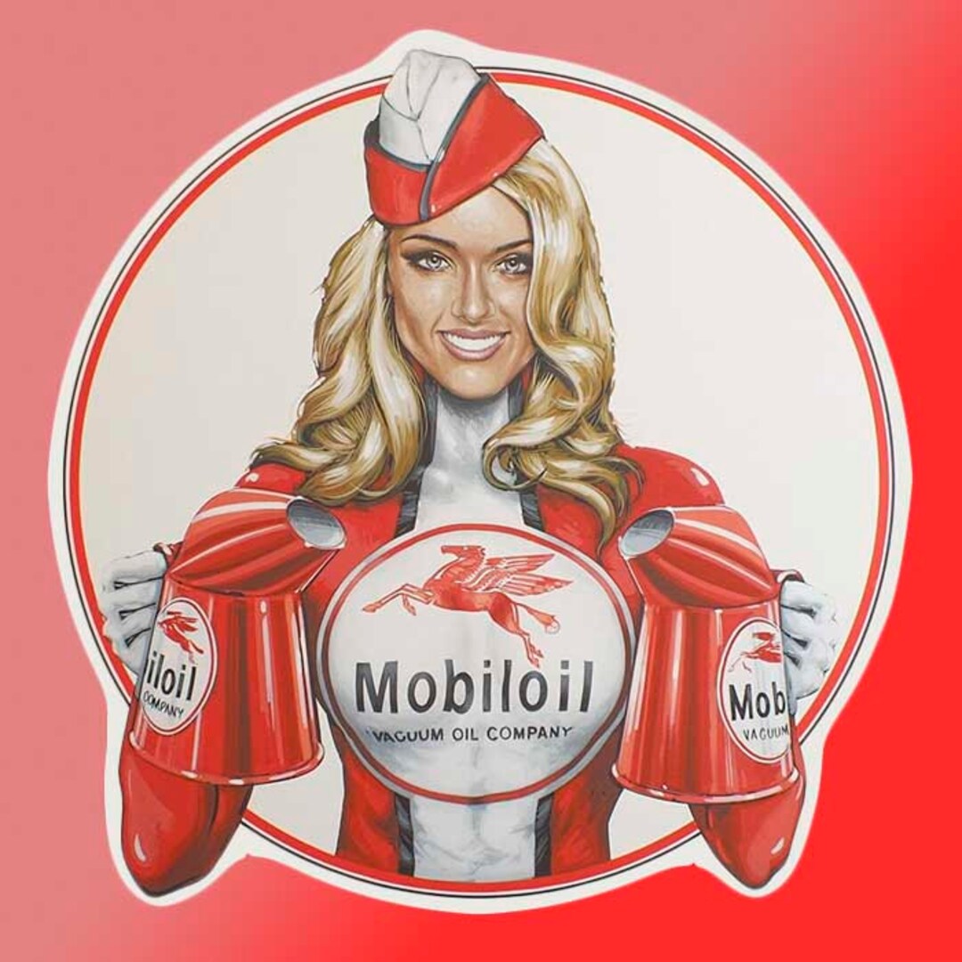 Pinup Girl Vintage Style Vinyl Decal Sticker Racing Race Car Drag ...