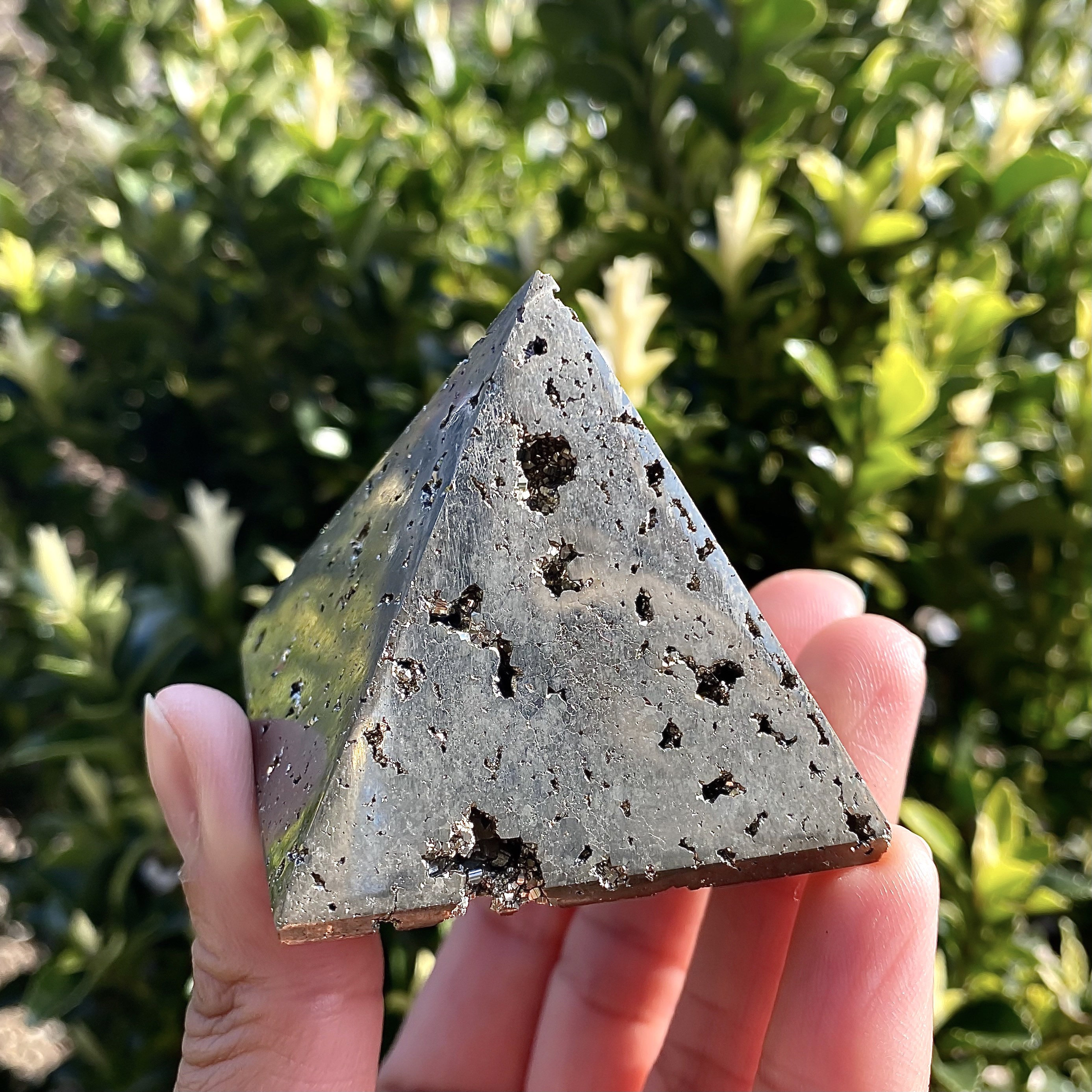 Pyrite Pyramid (50 mm)