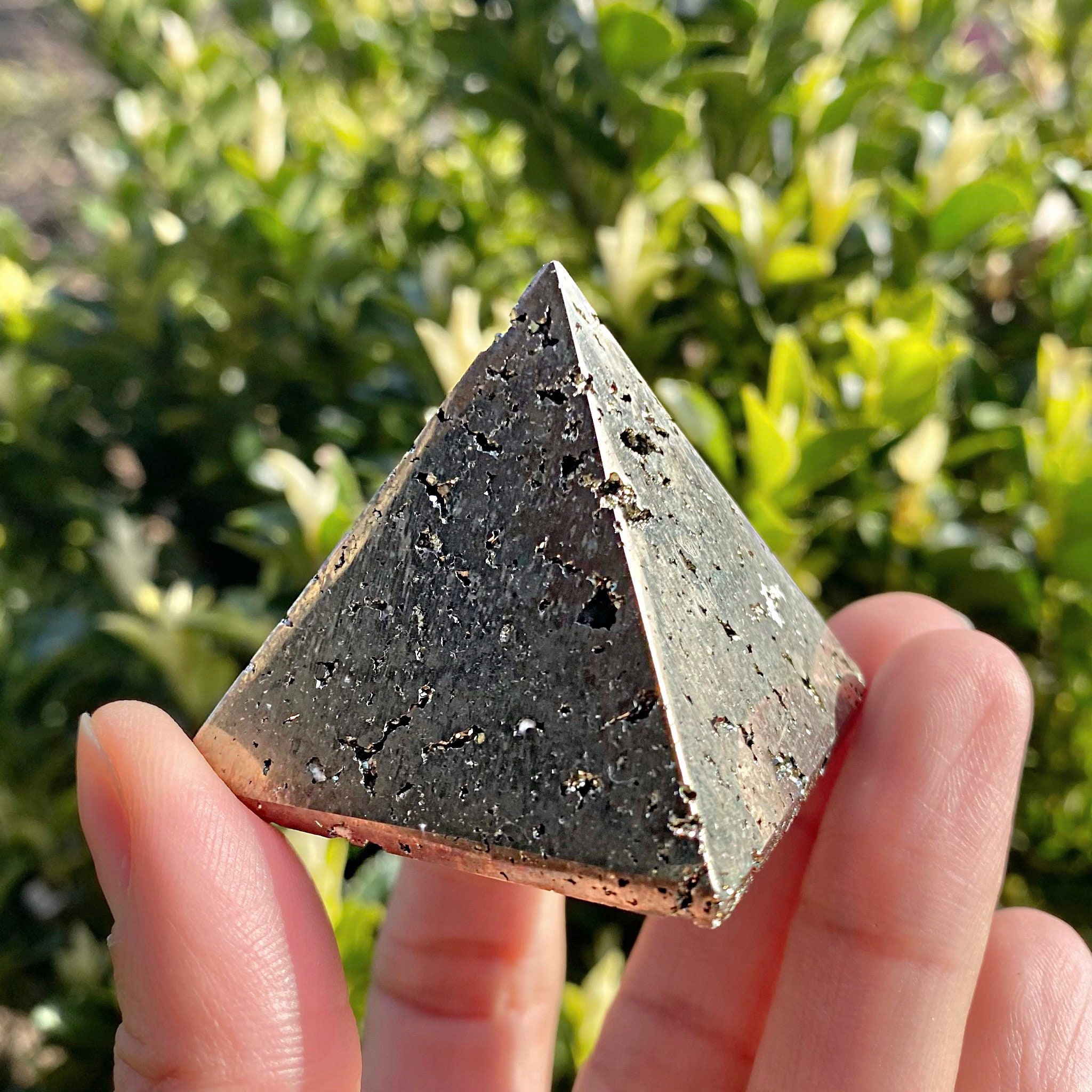 Pyrite Pyramid (40 mm)