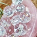 Rainbow Clear Quartz Sphere, Aura Quartz Mini Sphere, Clear Quartz ...
