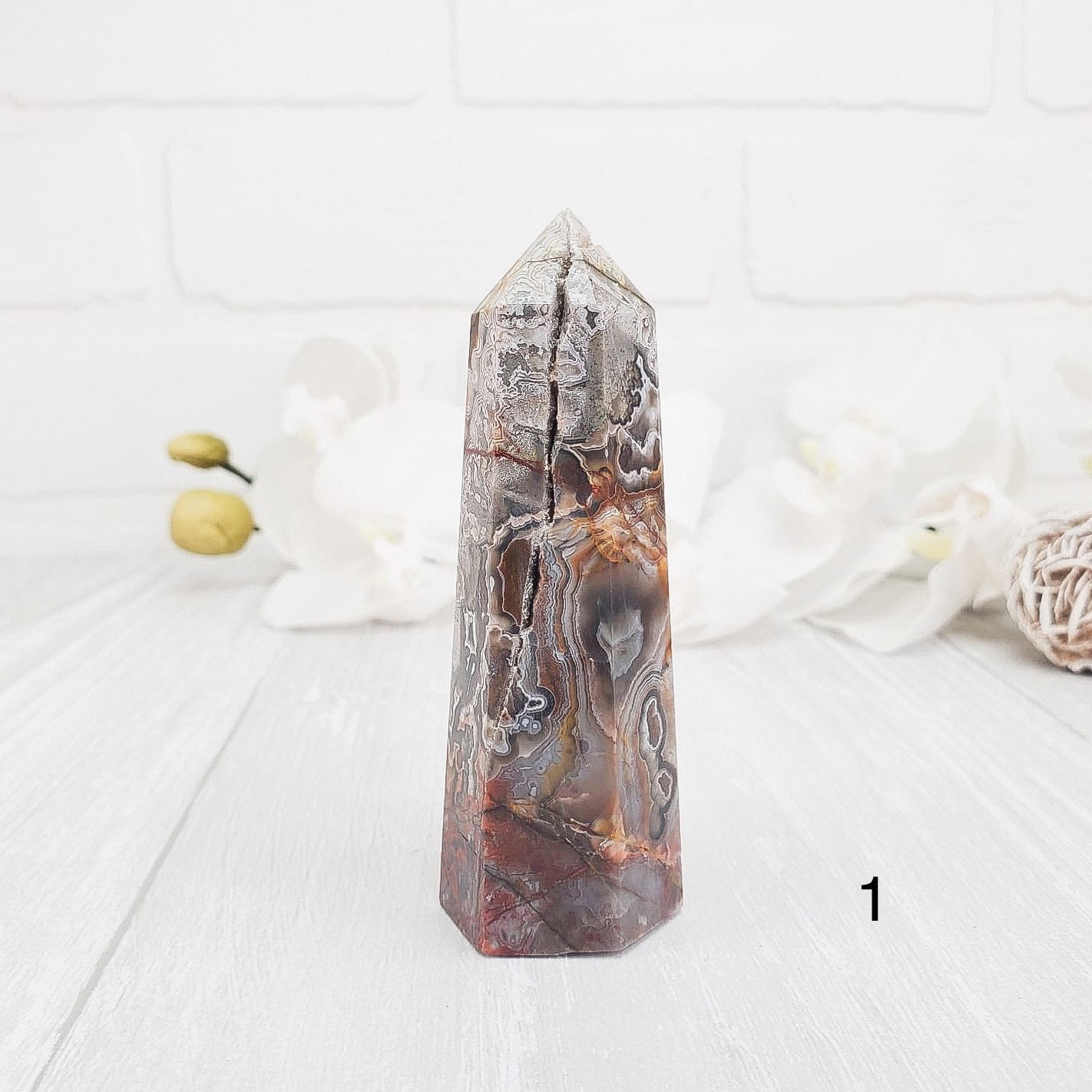Natural Mexican Lace Agate Towers