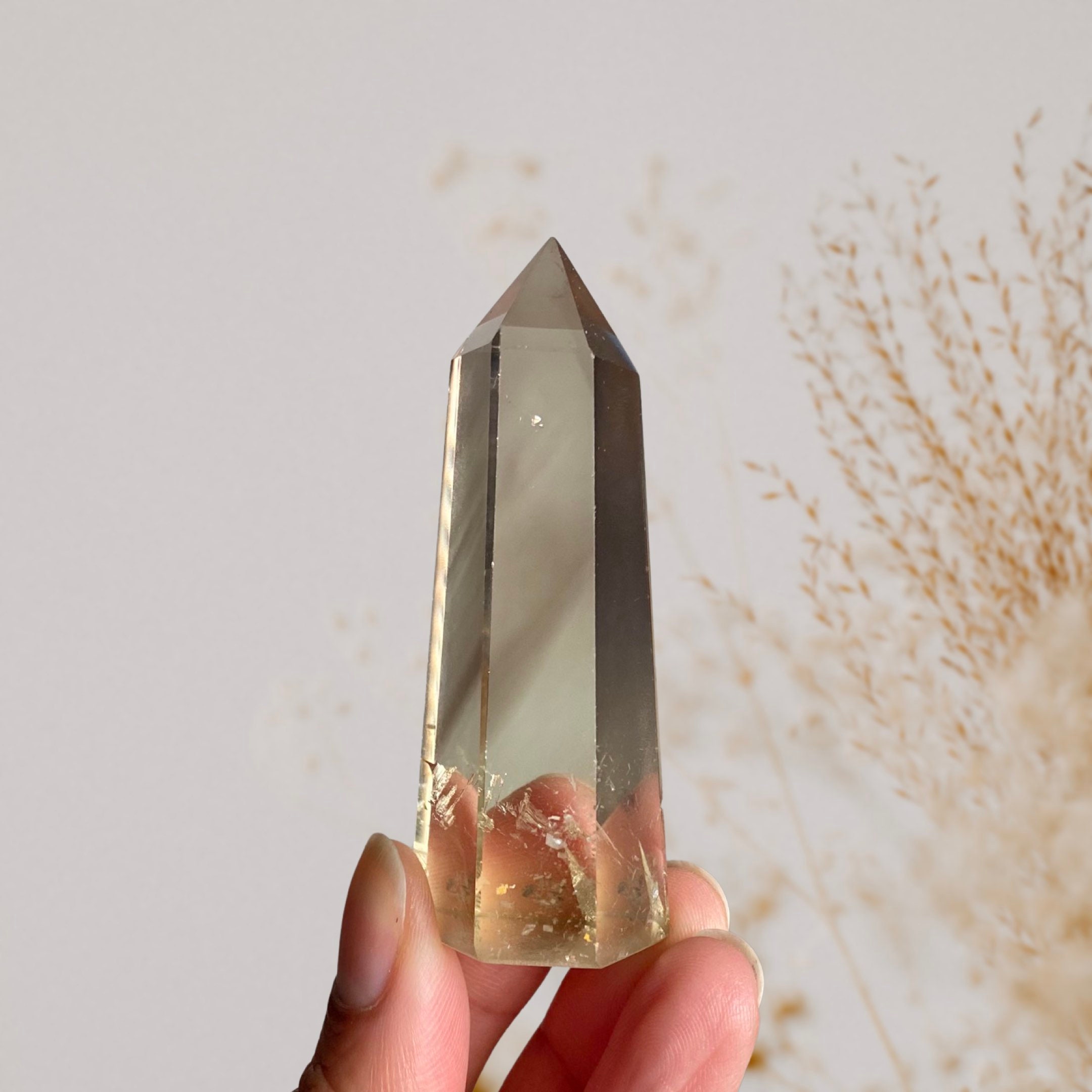 Natural Citrine Tower