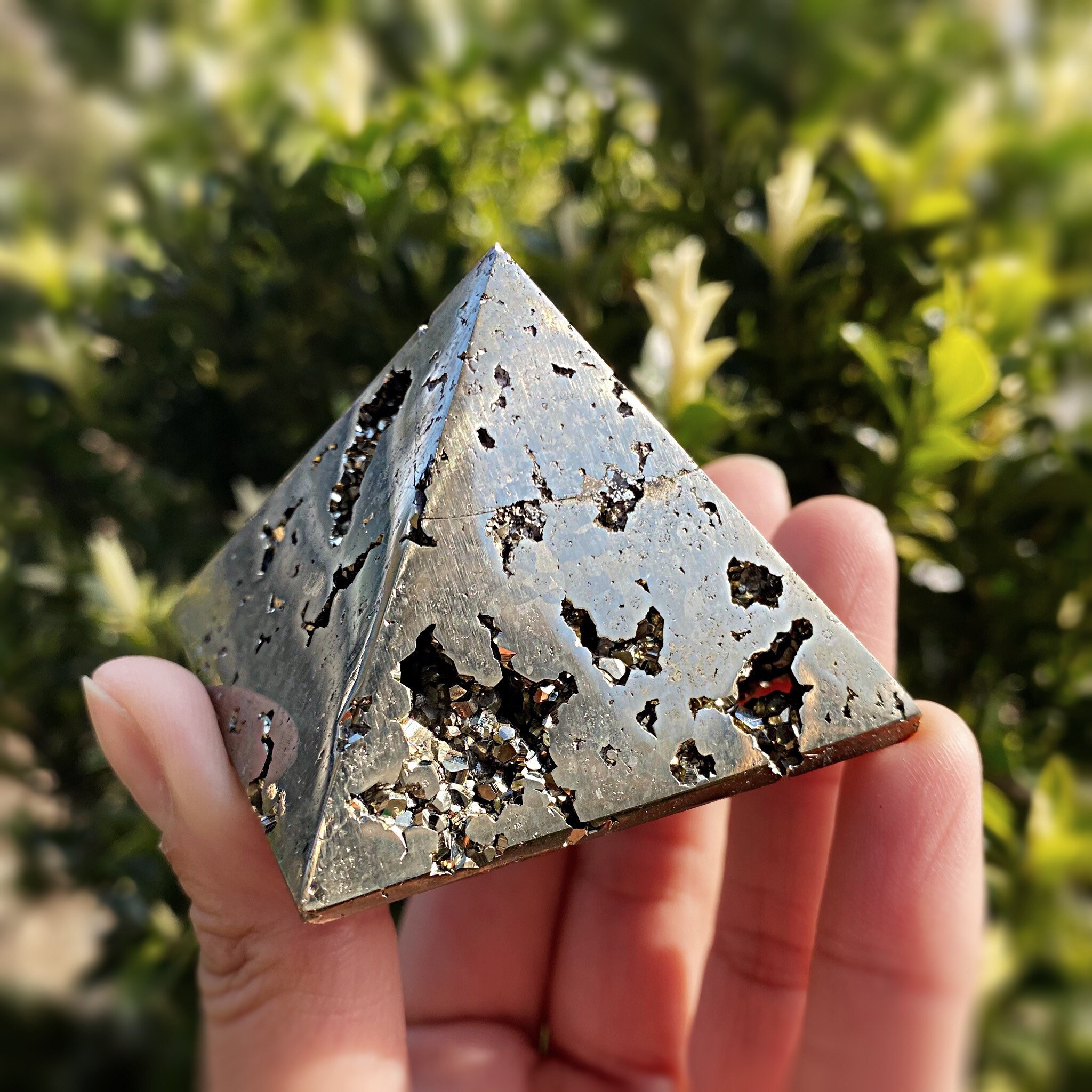 Pyrite Pyramid (55 mm)
