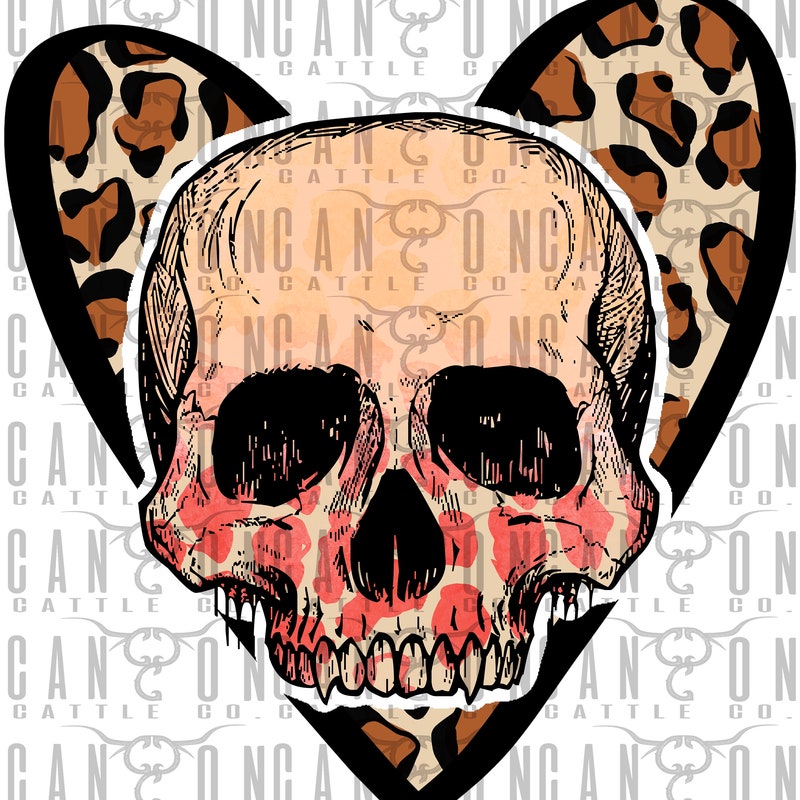 Leopard Skull - Etsy