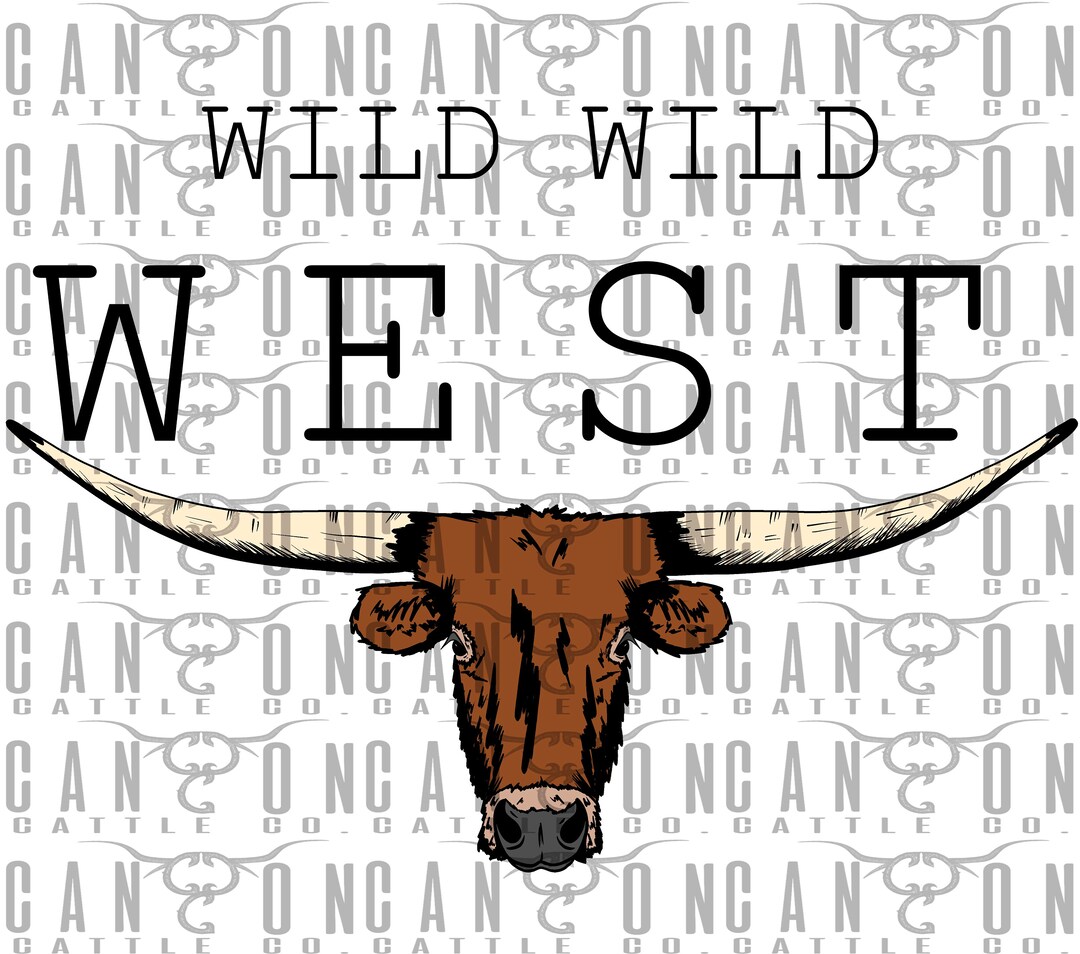 Wild Wild West, Longhorn, Cow, Steer, Western, Punchy, Png, Instant ...