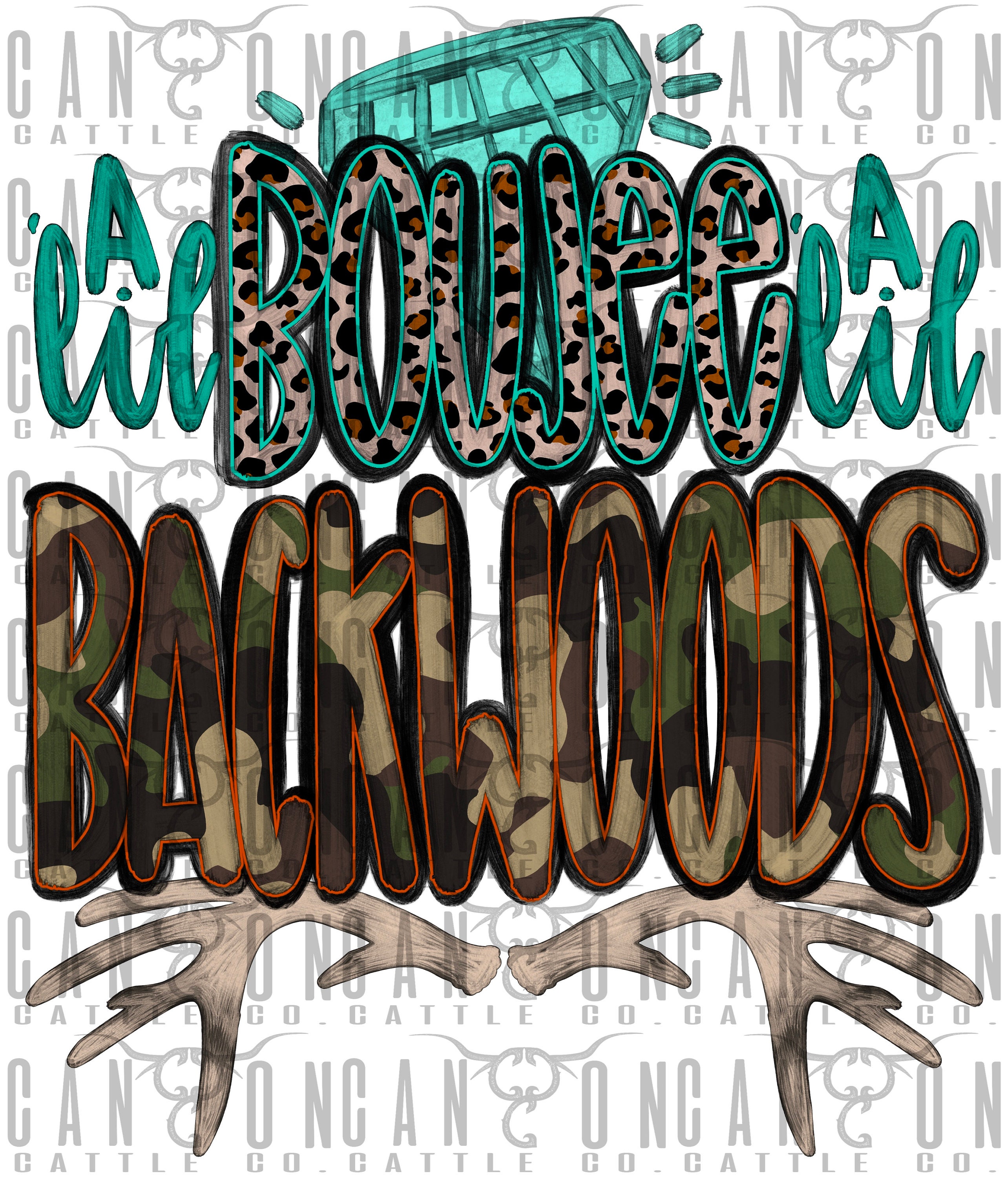 A Lil Boujee a Lil Backwoods, Png, Instant Download, Sublimation Design ...