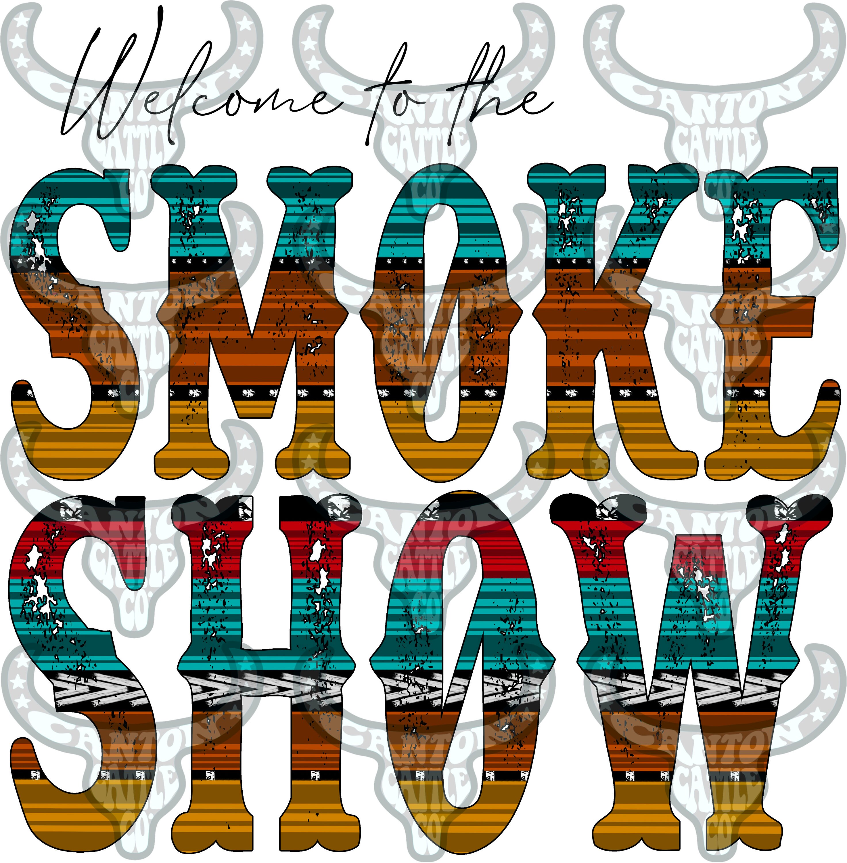 Welcome to the smoke show western punchy western grunge | Etsy