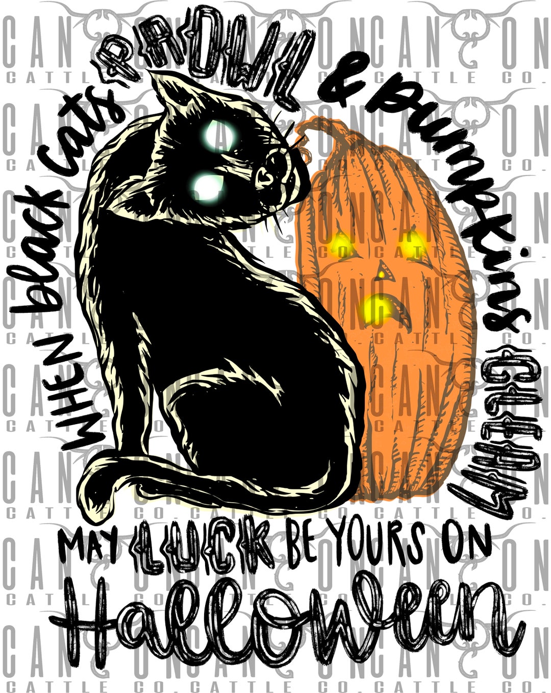 When Black Cats Prowl and Pumpkins Gleam, May Luck Be Yours on ...