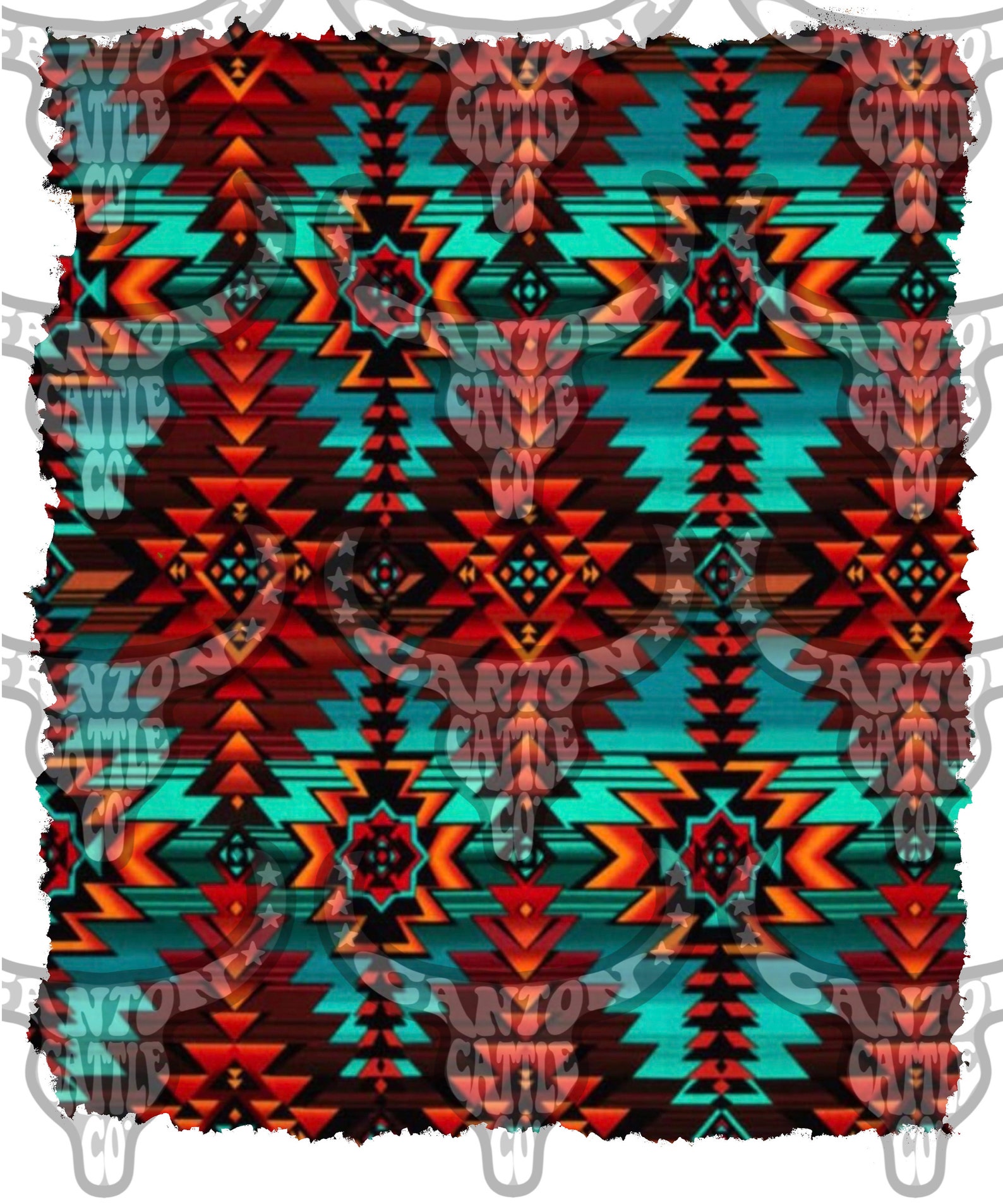 Aztec Background Western Tribal Punchy PNG INSTANT - Etsy