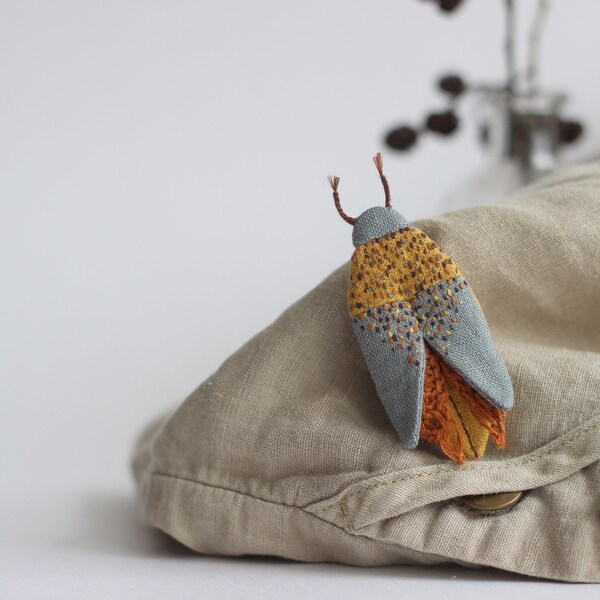 Insect Brooch - Etsy