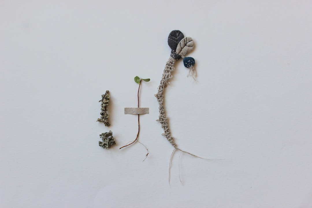 Botanical Bookmark, Pressed Flower, Linen Bookmark, Linen Leaf ...