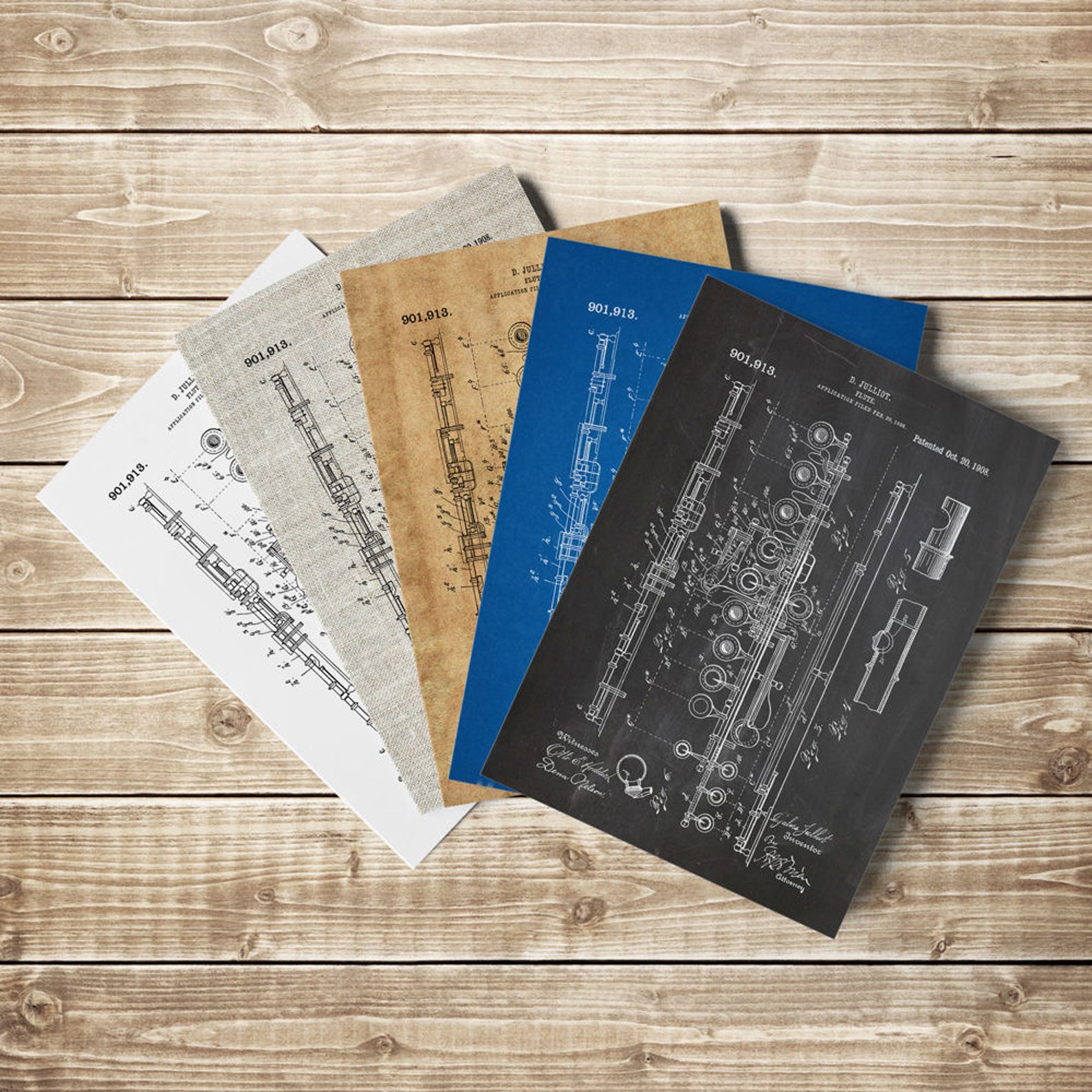 Flute Poster Flute Wall Decor Flute Wall Art Music Room | Etsy