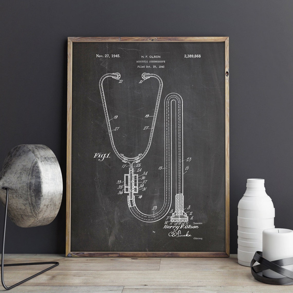 Stethoscope Poster Doctors Office Decor Nurse Prints | Etsy