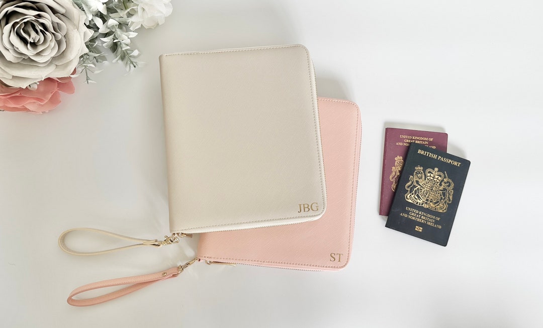 Personalised Travel Organiser, Travel Document Holder, Holiday ...