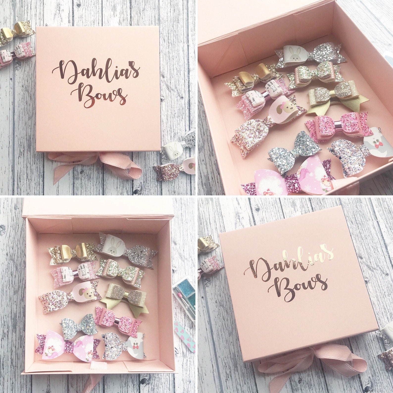 Personalised Hair Bow Box Storage Box Keepsake Box Nursery | Etsy UK