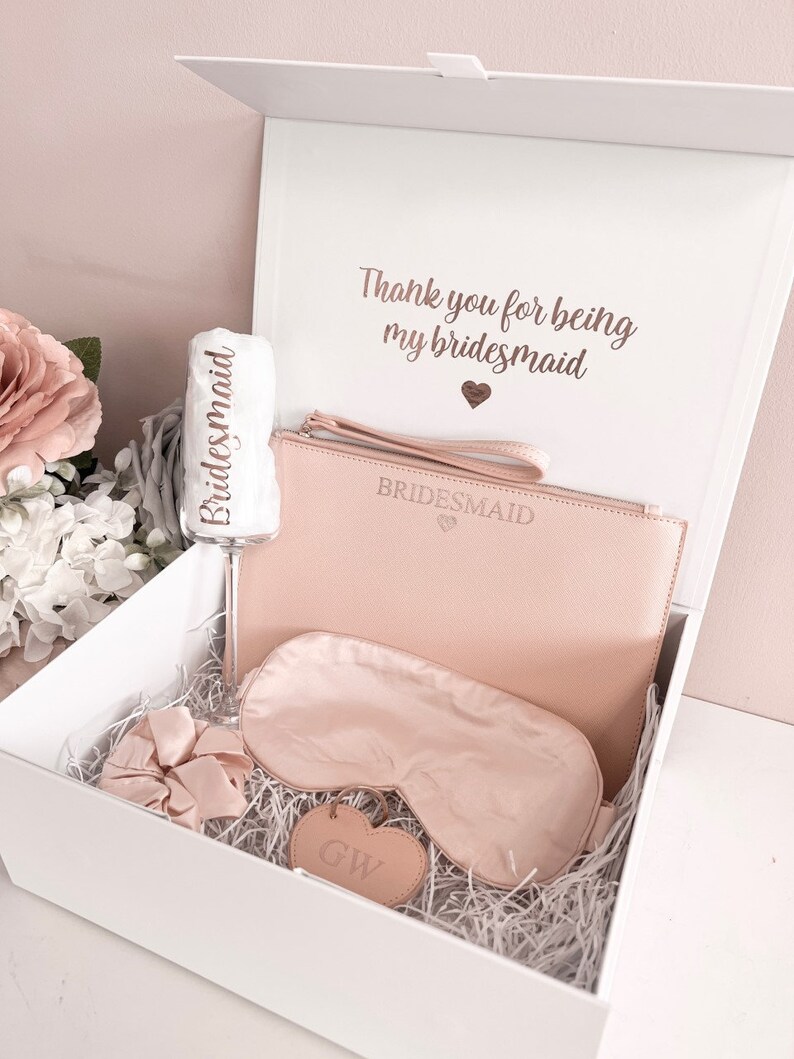 Bridesmaid Gift Box Pre Filled Bridal Party Gift Set - Etsy