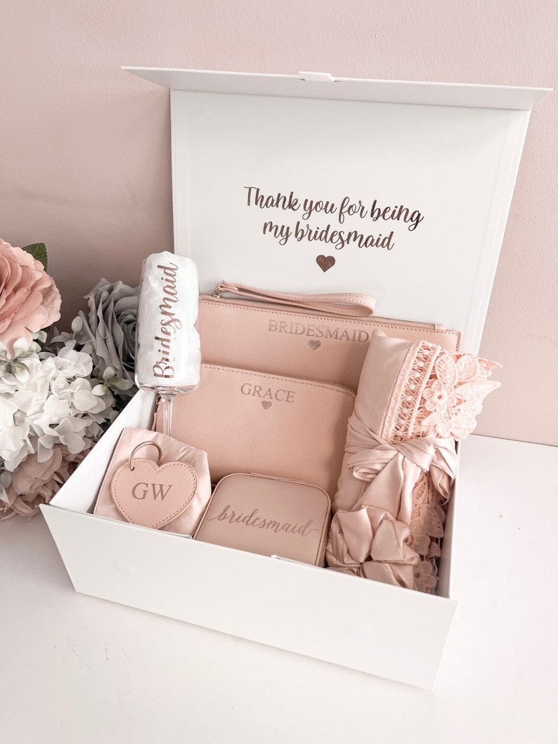 Bridesmaid Gift Box Pre Filled Bridal Party Gift Set - Etsy