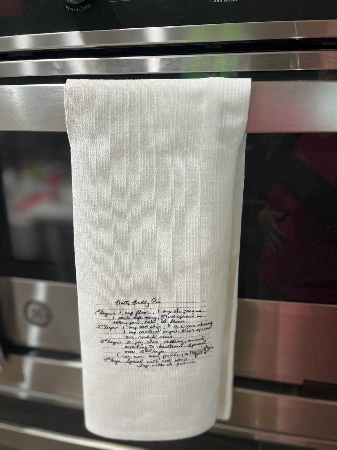 Custom Family Recipe Tea Towel | Recipe Card Printed on Tea Towels ...