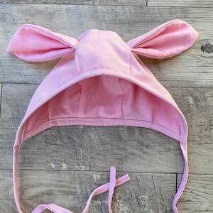 Pink Pig Baby Hat/pink Pig Costume Hat/pig Ears Baby Hat/pink Pig ...