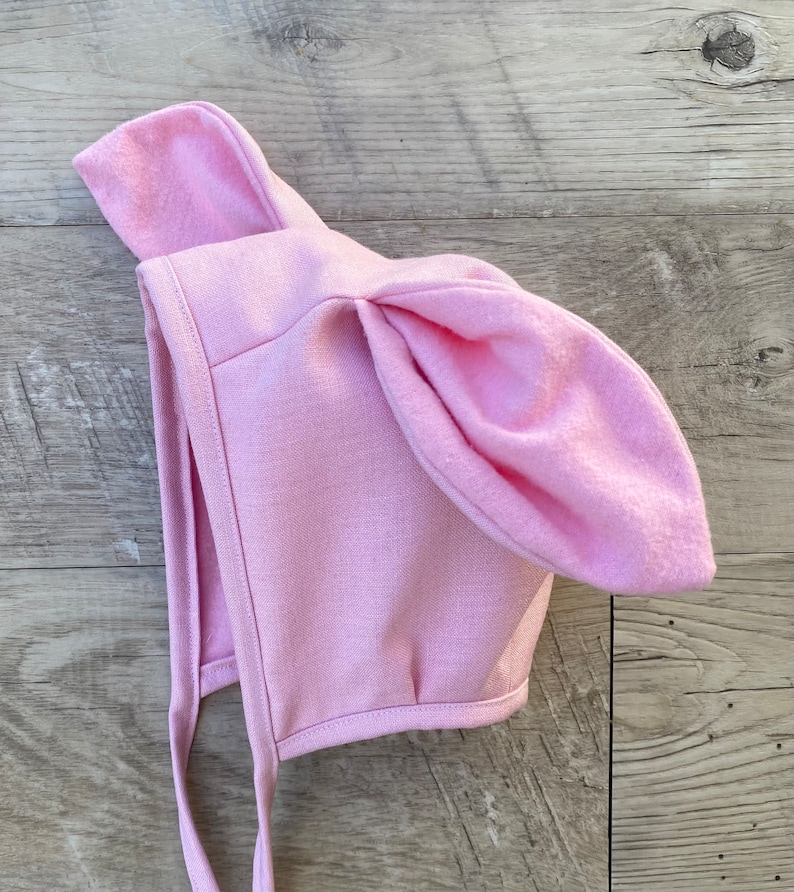 Pink Pig Baby Hat/pink Pig Costume Hat/pig Ears Baby Hat/pink - Etsy