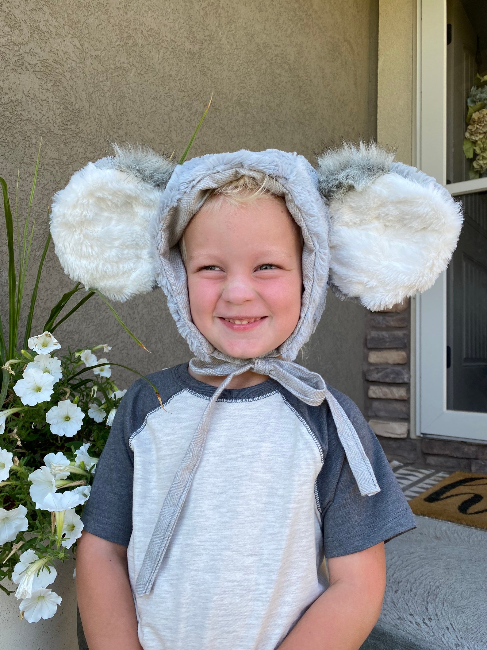 Koala Bear Hat/koala Baby Hat/koala Baby Bonnet/mr Moon Koala - Etsy