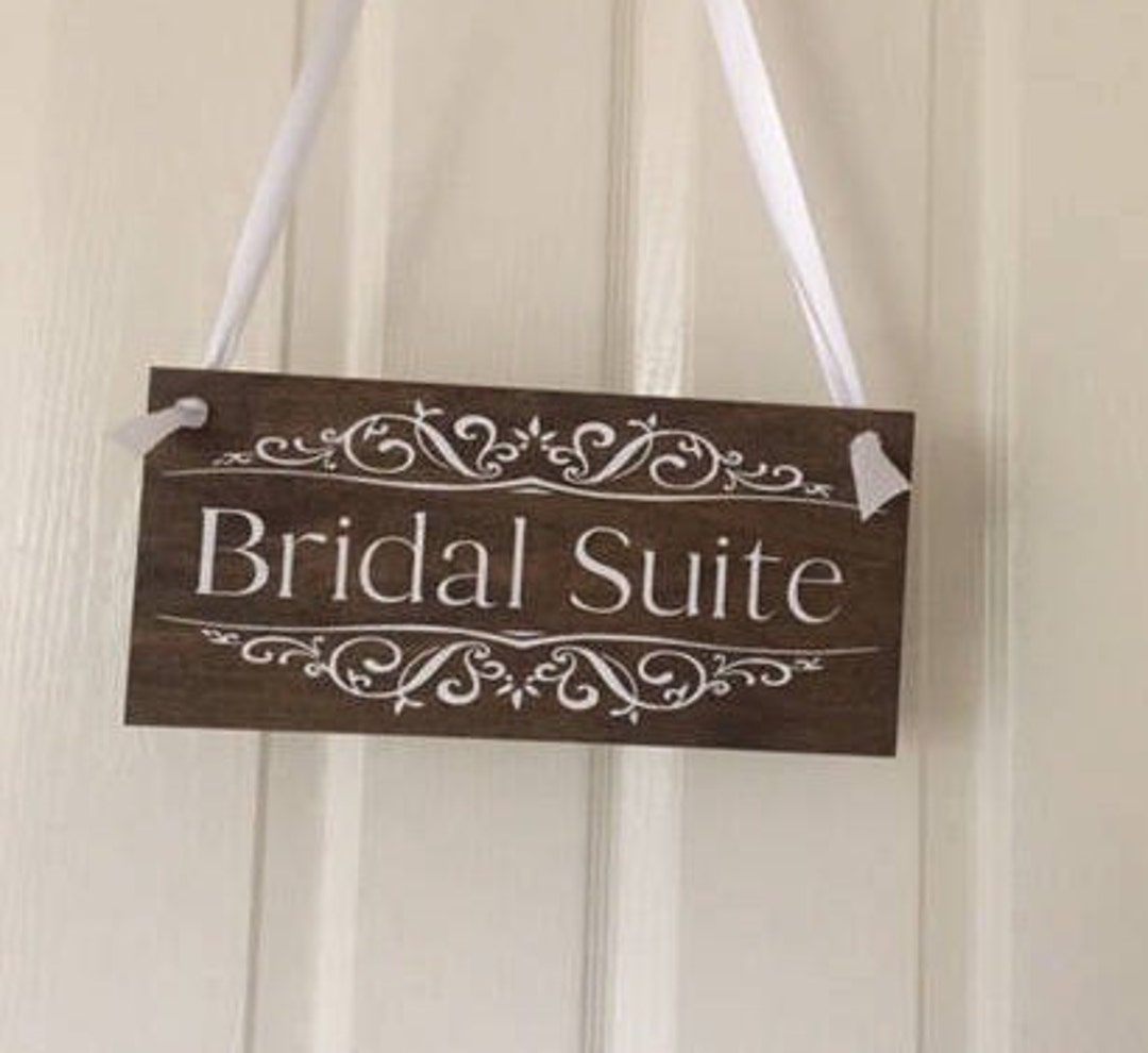 Bridal Suite Sign-wood Bridal Suite Sign-rustic Chic Wood - Etsy