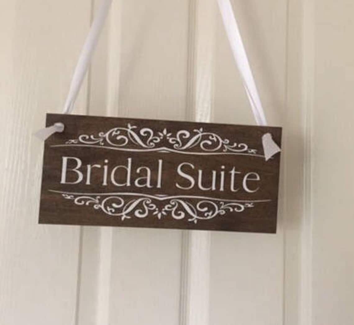 Bridal Suite Sign-wood Bridal Suite Sign-rustic Chic Wood | Etsy