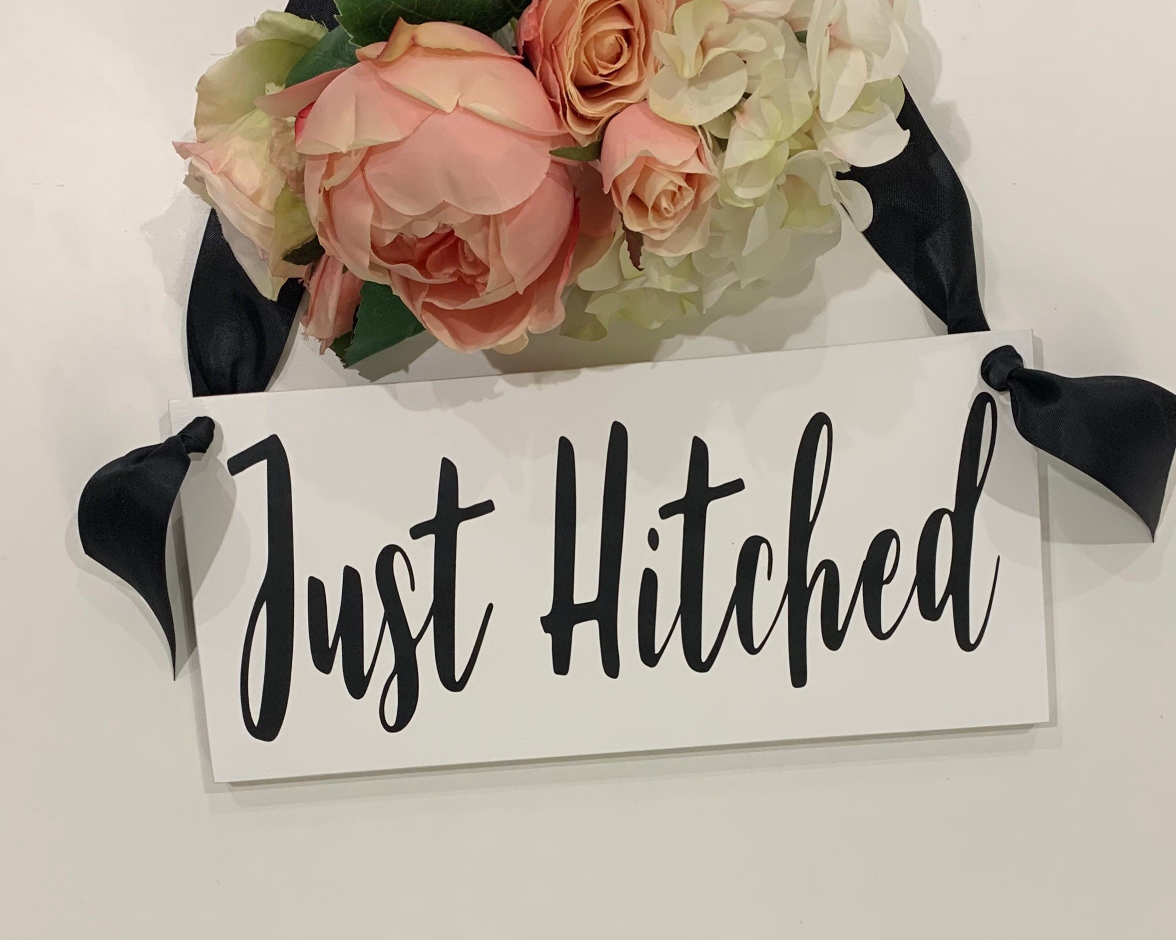 Just Hitched Sign