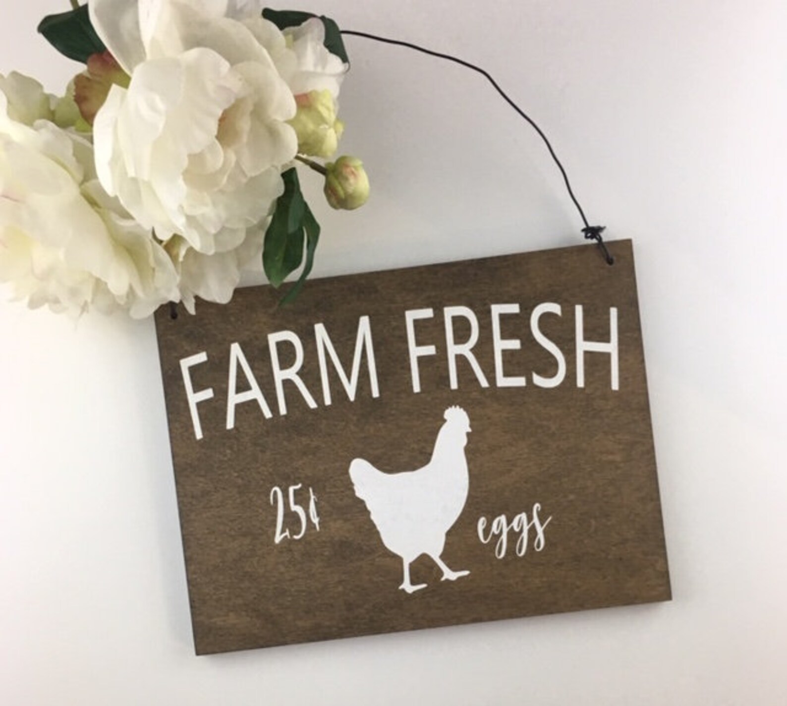 Farm Fresh Sign-kitchen Farm Fresh Sign-12x 9 Wood | Etsy