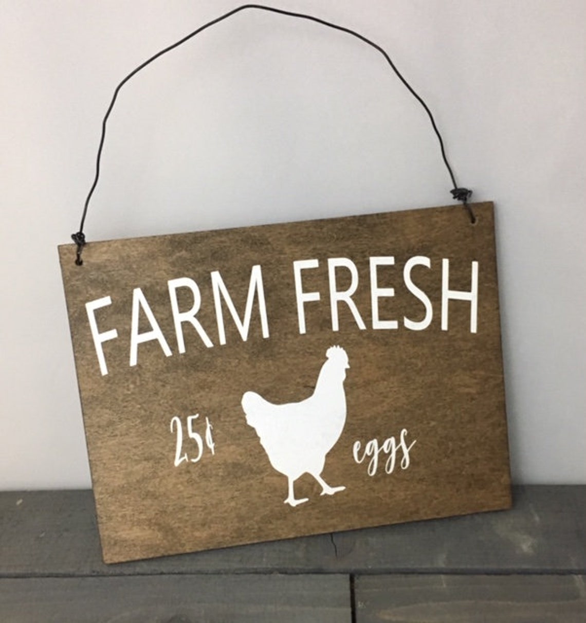 Farm Fresh Sign-Kitchen Farm Fresh Sign-12x 9 Wood | Etsy