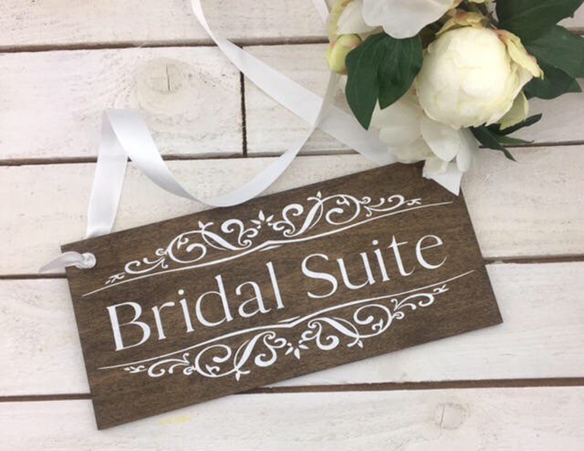 Bridal Suite Sign-wood Bridal Suite Sign-rustic Chic Wood | Etsy
