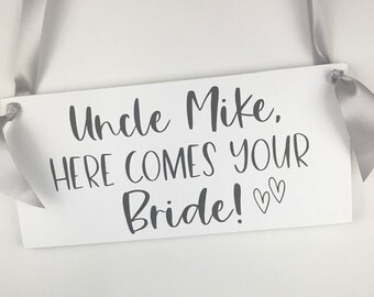 Uncle Wedding Sign | Etsy