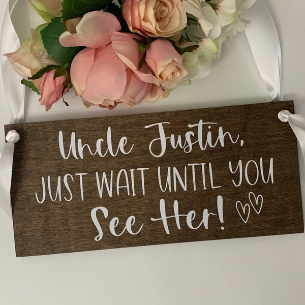 Uncle Wedding Sign - Etsy