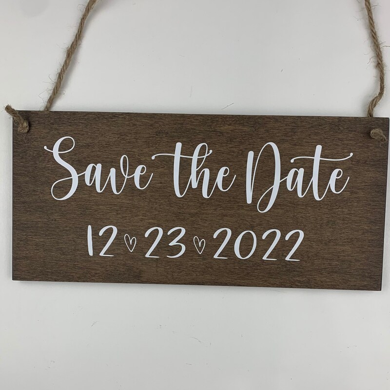 Wedding Date Sign - Etsy