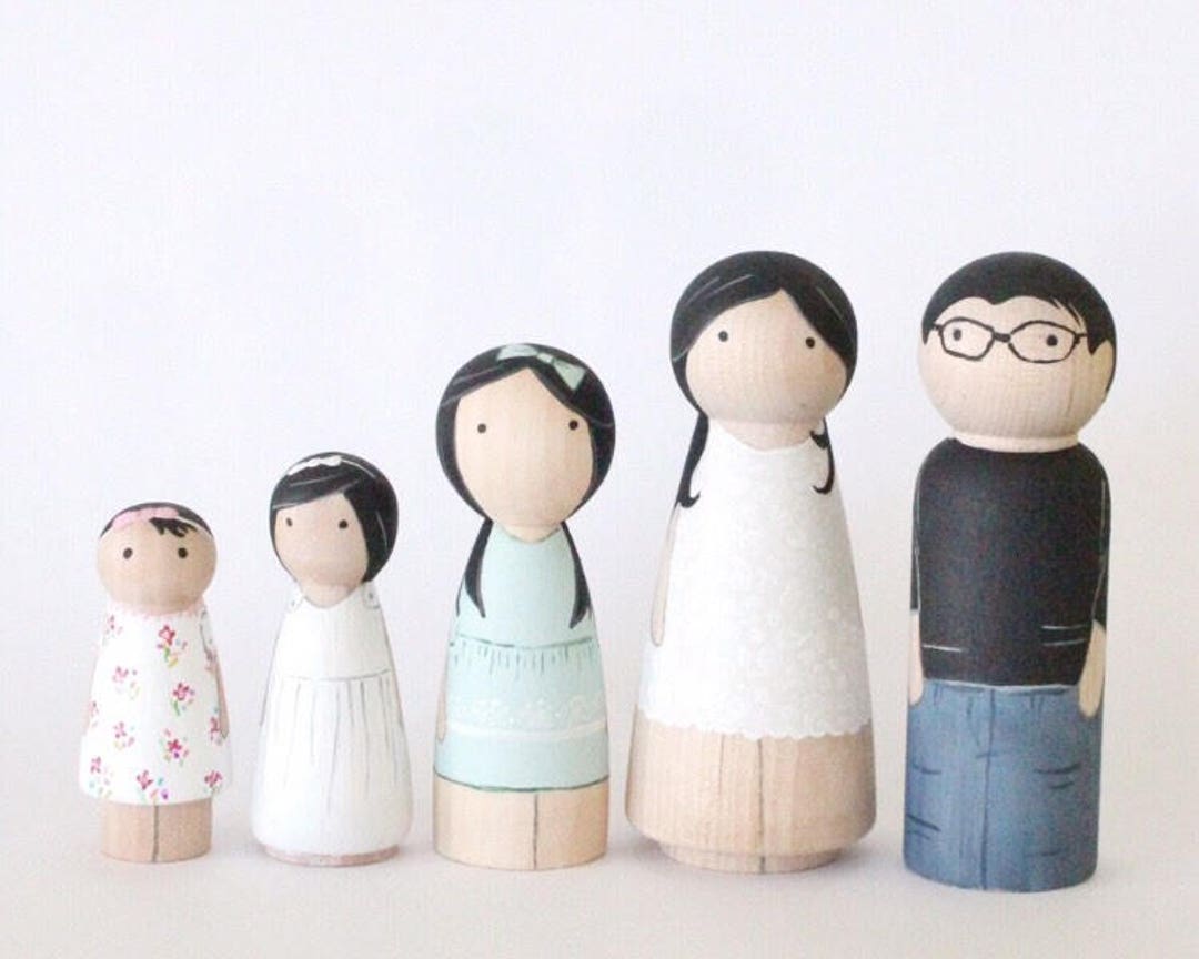 Mini Me Custom Family of 5 Preorder for 2021 - Etsy